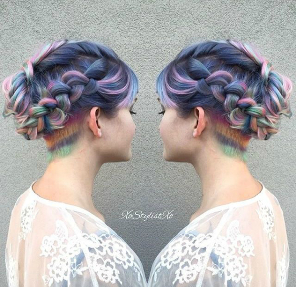 Rainbow Undercut: Αυτή είναι η νέα «τρελή» τάση στα μαλλιά που ...