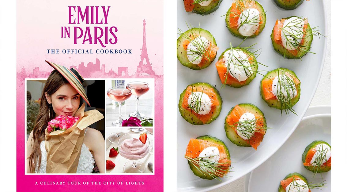 Emily in Paris: Το επίσημο βιβλίο μαγειρικής με συνταγές εμπνευσμένες ...