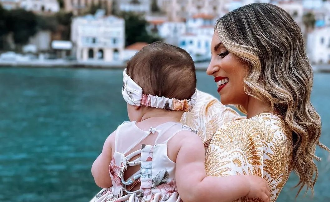 Αθηνά Οικονομάκου: Για τρίτη φορά νονά - Βάπτισε την κόρη του αδελφού ...