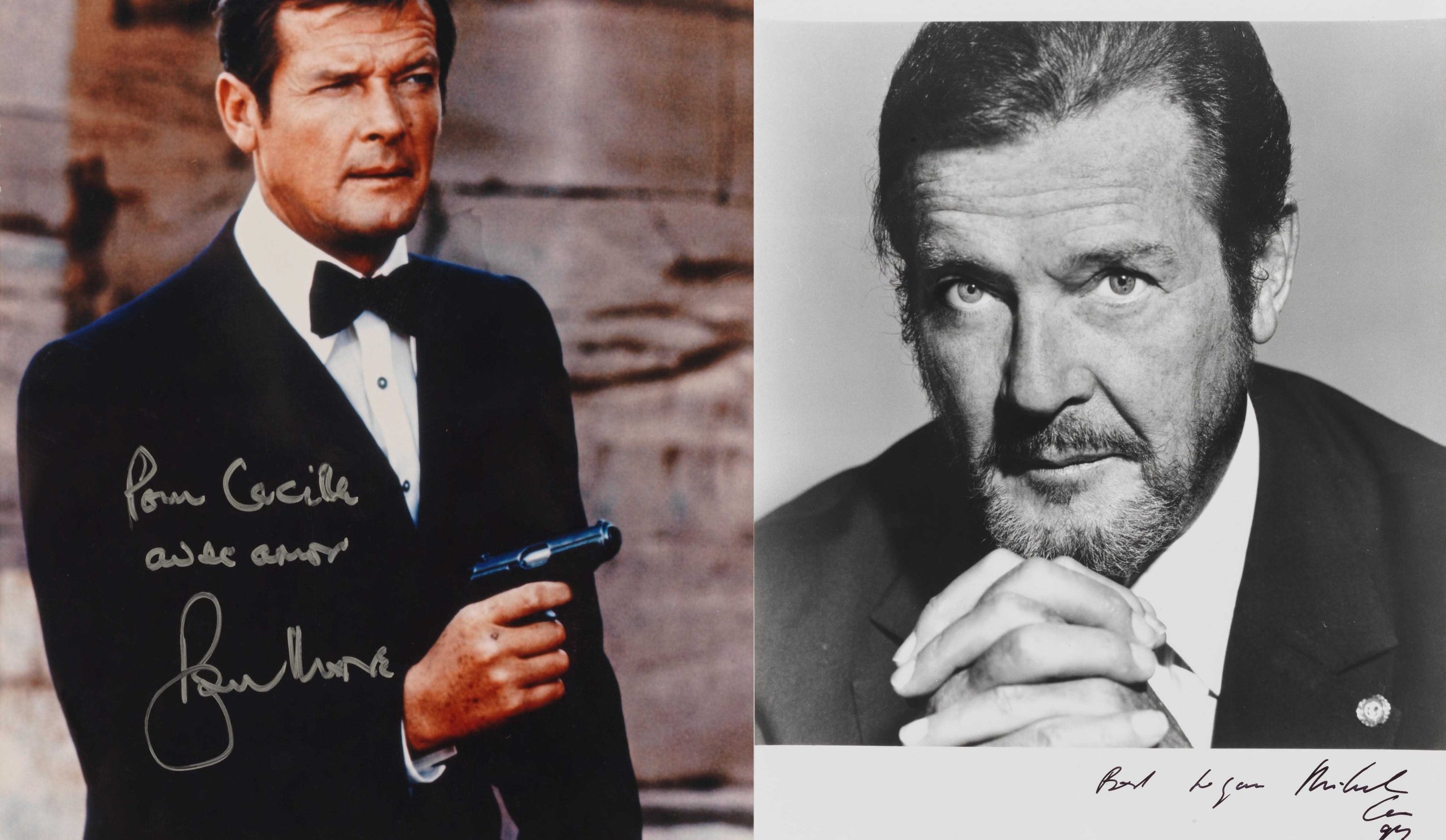Sir Roger Moore: Στο "σφυρί" αντικείμενα από την προσωπική συλλογή του ...