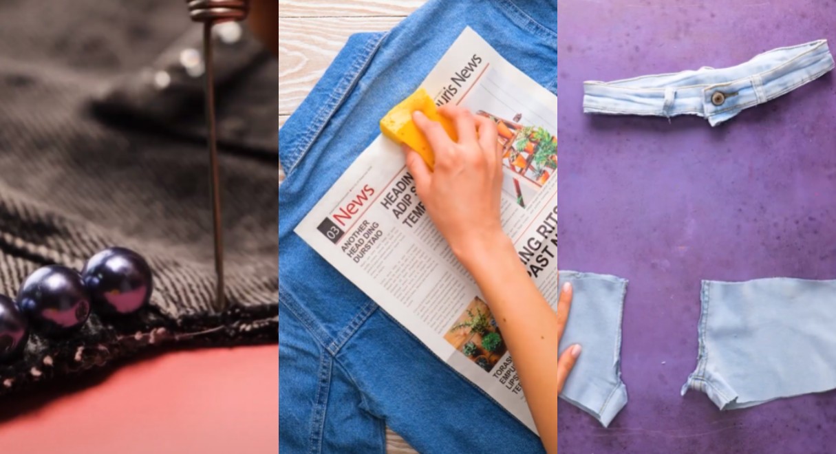 Τι μπορείτε να κάνετε με τα παλιά σας jeans - 8 έξυπνες ιδέες