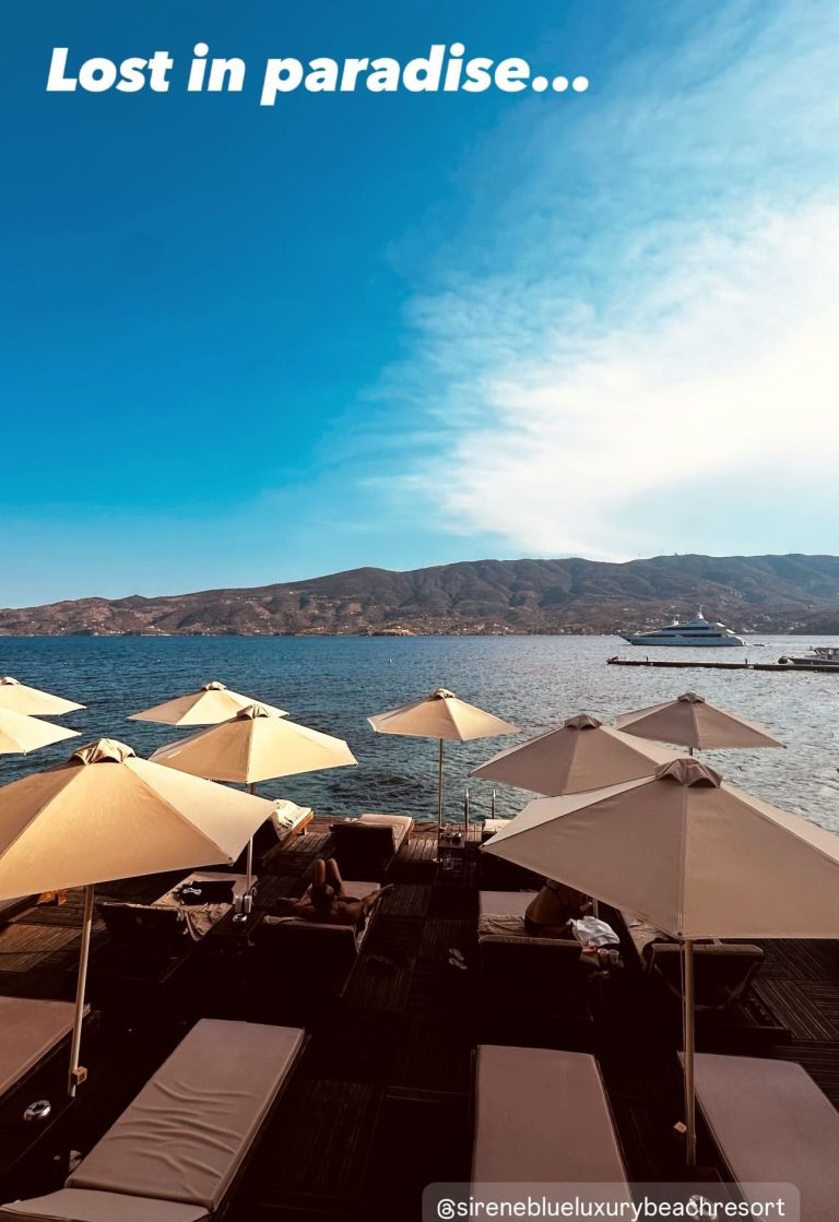 Γιώργος Λιάγκας - Μαρία Αντωνά: Μαζί στον Πόρο το Σαββατοκύριακο