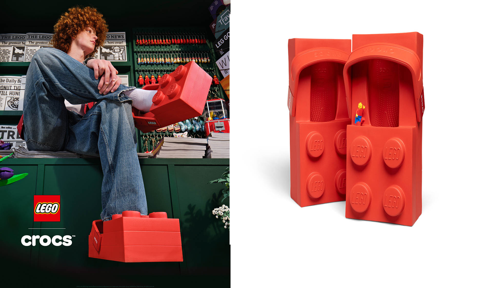 LEGO x Crocs: Το Brick Clog φέρνει το παιχνίδι στα πόδια μας